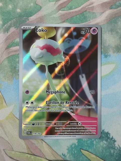 CARTE POKÉMON EOKO 179/167 EV6 Mascarade Crépusculaire EUR 10,00 ...