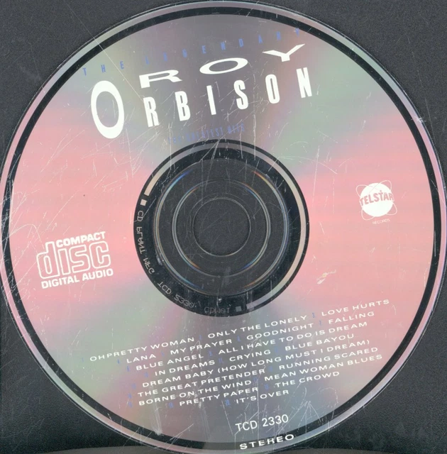 ROY ORBISON LEGENDARY Roy Orbison CD UK Telstar 1988 TCD2330 EUR 5,34 ...