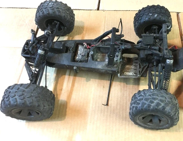 VINTAGE HPI NITRO Rush Evo RC Car £30.00 - PicClick UK