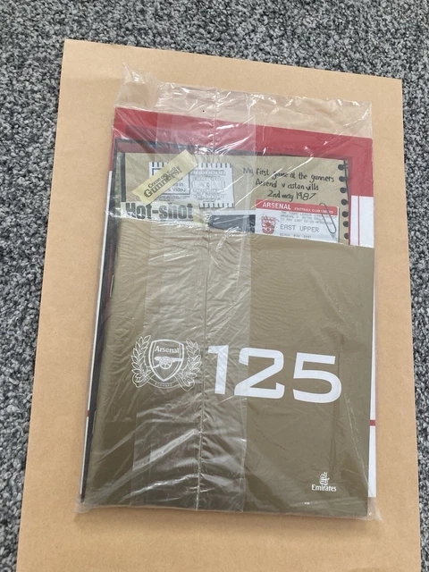2011 ARSENAL V Everton Sealed Programme Special Issue 125th Anniversary ...