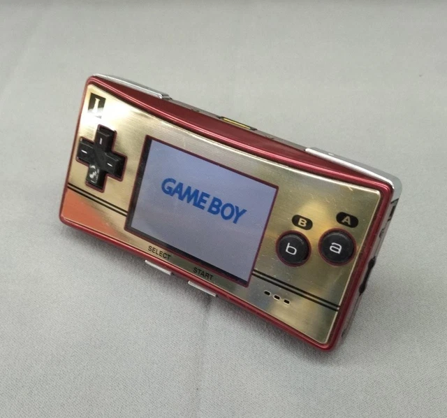 NINTENDO GAMEBOY MICRO Famicom Color Model 20th anniversary Console ...