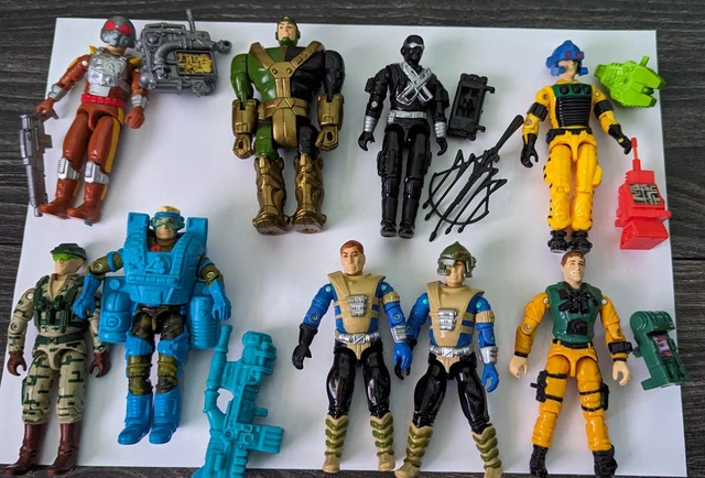 VINTAGE ACTION FORCE and GI Joe Bundle: Figures and Acessories #1 of 3 ...