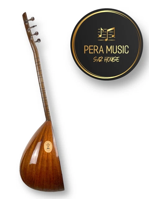 SAZ BAGLAMA / Ses alici Kisa Sedefli Baglama PROFESSIONAL short neck ...