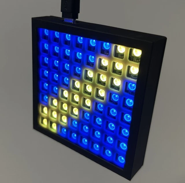 SIM RACING RACE Flag Spotter Gang Flaggen Simhub LED Matrix USB-C EUR ...