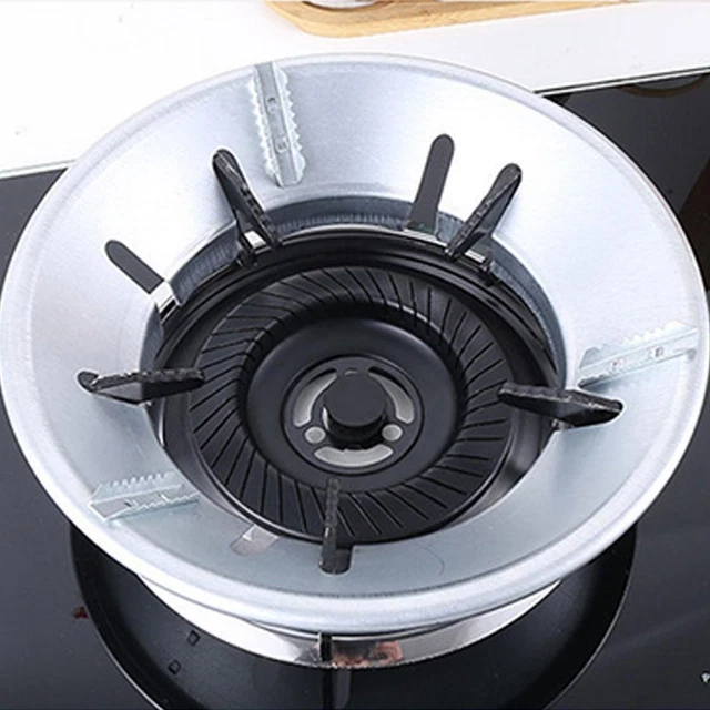 THICKENED OPEN FIRE Windscreen Fire-gathering + Energy Saving D3P7 ...