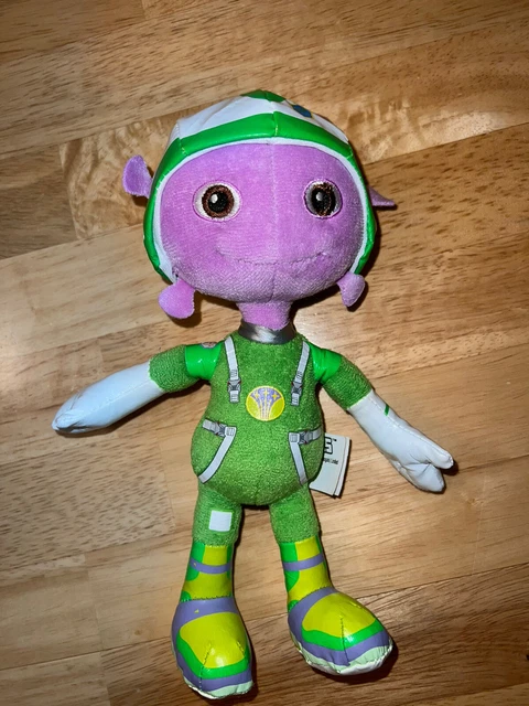 FLOOGALS PLUSH GREEN Alien Boomer 2017 Just Play Stuffed Animal Toy £5. ...