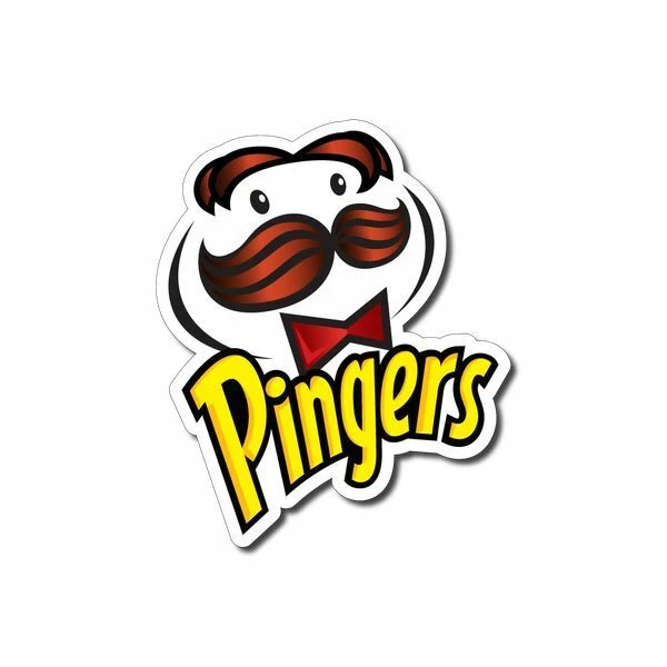 PINGERS STICKER / Decal - Funny Pringles Parody 420 Dope YTB LSD THC ...