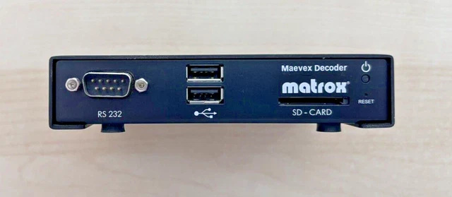 MATROX MAEVEX D5150 Decoder Appliance / MVX-D5150-F £72.44 - PicClick UK