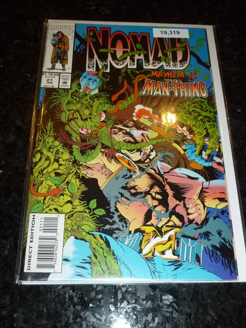 NOMAD COMIC - Vol 2 - No 21 - Date 01/1994 - MARVEL COMICS £4.49 ...