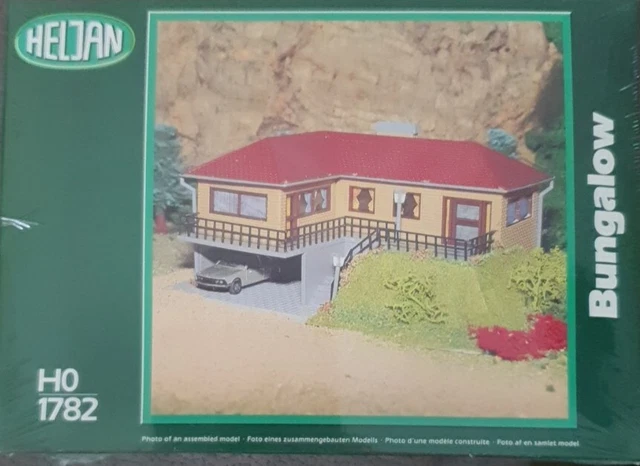 HELJAN 1782 H0 Bausatz Bungalow verschweißt unverbaut m.OVP EUR 39,90 ...
