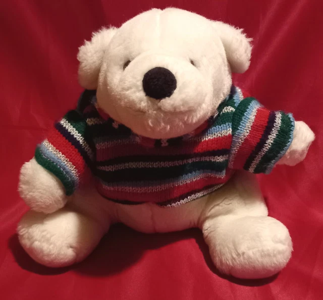 TESCO CHILLY AND Friends Polar Bear Plush Soft Toy 9" Seated Free Post ...