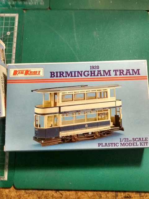 KIEL KRAFT BIRMINGHAM model tram kit 1/72 scale OO gauge £6.96 ...