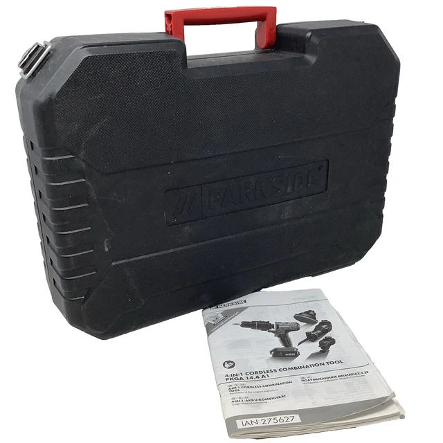 PARKSIDE 4-IN 1 Cordless Combination Tool PKGA 14.4A1 Battery + Charger ...