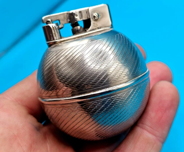 RARE VINTAGE COLLECTABLE Mylflam Automatic Petrol Table Lighter in ...