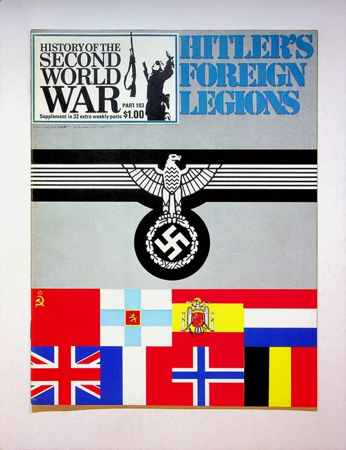 HISTORY OF THE Second World War US Edition #103 VF- 7.5 1977 £20.73 ...