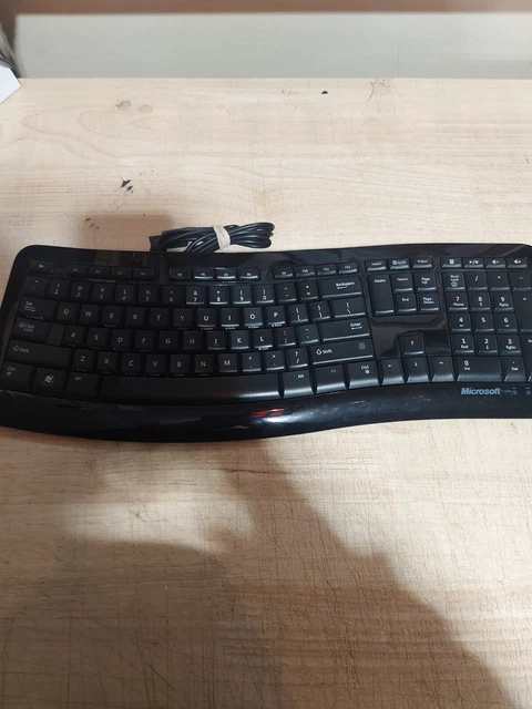 MICROSOFT COMFORT CURVE Keyboard 3000 Used Tested $35.09 - PicClick CA