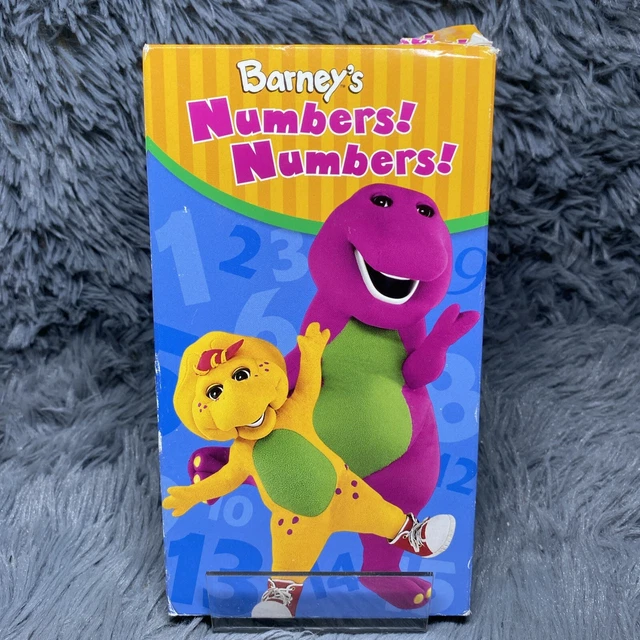 BARNEY NUMBERS! NUMBERS! VHS 2003 HiT Entertainment Barney Home Video ...