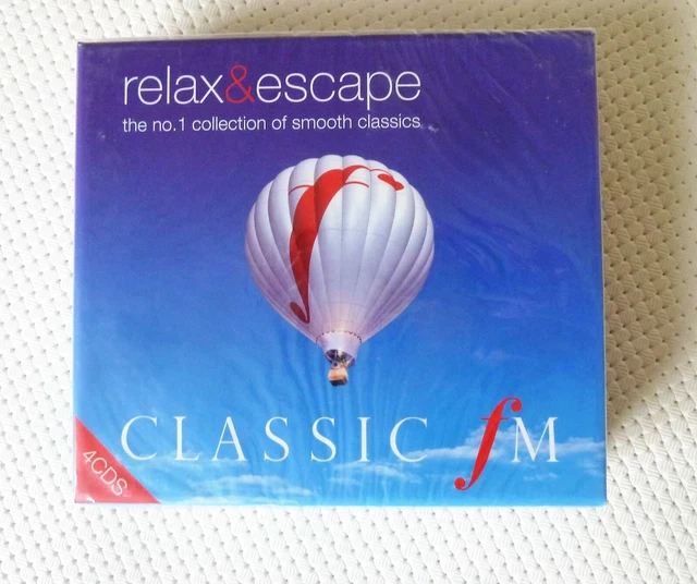 CLASSIC FM - Relax and Escape CD 4 discs (2004) Factory sealed £7.99 ...