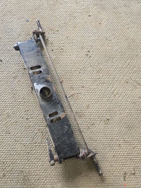 FRONT AXLE RIDE on mower lawn tractor beam steering stub axles Mtd ...