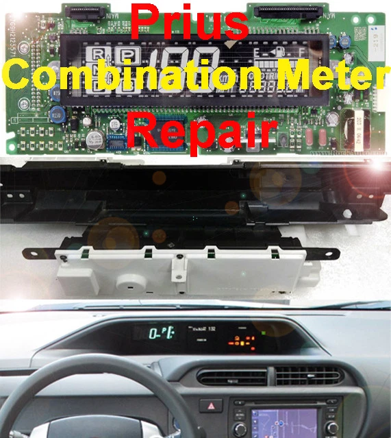 TOYOTA PRIUS 04-09 Speedometer Instrument Gauge Cluster Combination ...