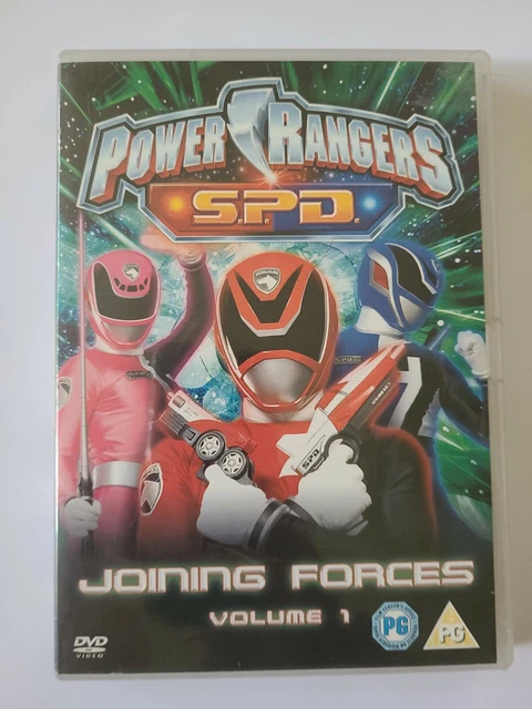 POWER RANGERS SPACE Patrol Delta DVD Joining Forces Vol 1 Cult Kids TV ...