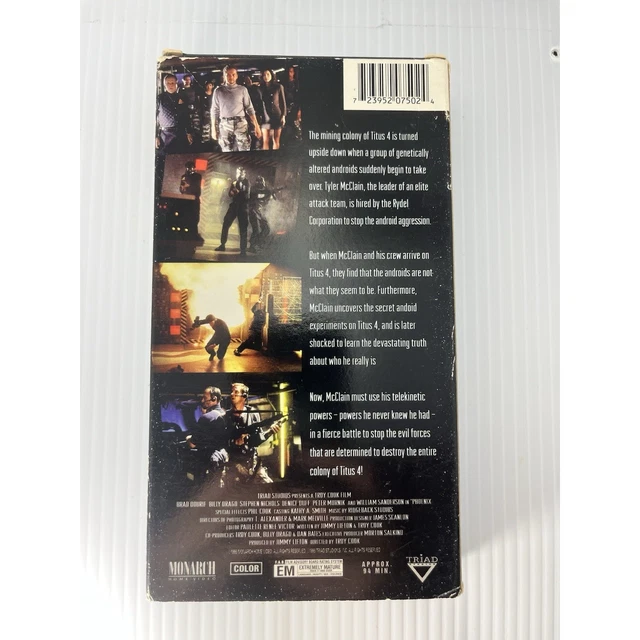 PHOENIX (1995) BRAD Dourif, Billy Drago 1990s DTV Sci-Fi, VHS RARE *NOT ...