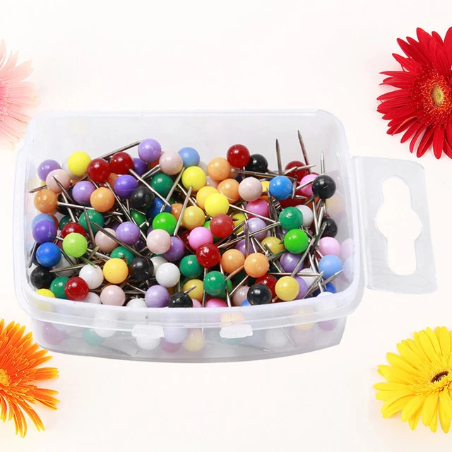 CARTE POINTES DESSIN Pin Push Pin Carte Pouce Broches Pour Carte EUR 6 ...