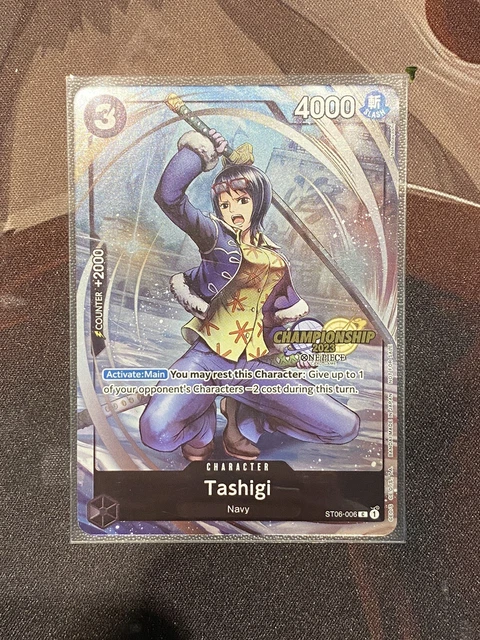 ONE PIECE TCG Championship CS 2023 Tashigi ST06-006 EUR 108,62 - PicClick FR