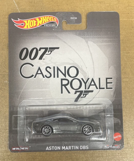 2022 HOT WHEELS Premium Aston Martin DBS James Bond Casino Royale H20 ...