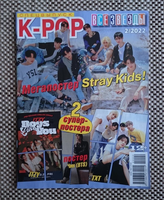 RIVISTA NUMERO SPECIALE poster K-pop Stray Kids BTS Itzy TXT Tomorrow X Together EUR 18,89 ...