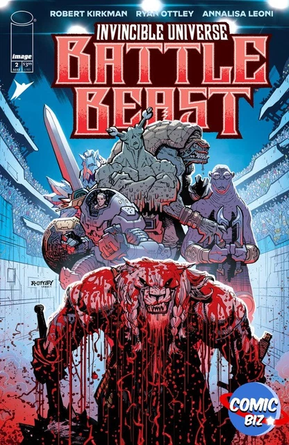 INVINCIBLE UNIVERSE BATTLE Beast #2 (2025) 1St Printing Main Cover A £4 ...