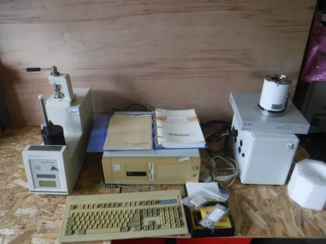 SHIMADZU DSC-50 DIFFÉRENTIEL Thermal Analyseur: TA-50 WSI Thermal ...