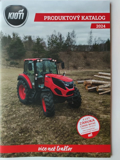 GAMME DE TRACTEURS Kioti 2024 Prospectus Brochure EUR 6,00 - PicClick FR