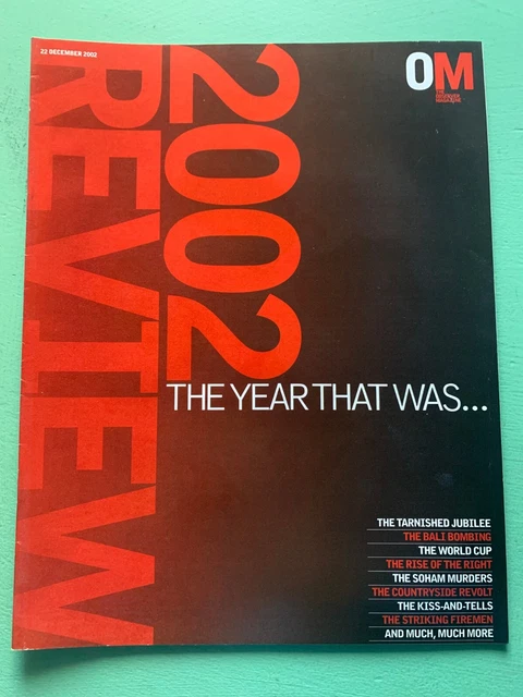 OM OBSERVER MAGAZIN 22. Dezember 2002 Jahr im Rückblick Piers Morgan ...