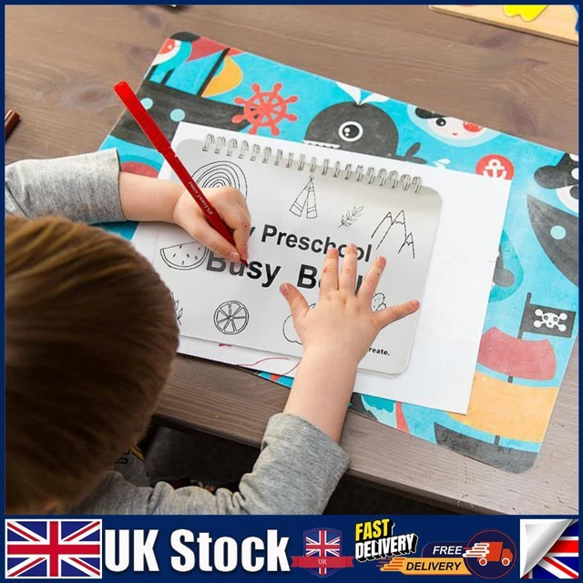 MY PRESCHOOL BUSY Book Preschool Learning Activities Education Workbook ...