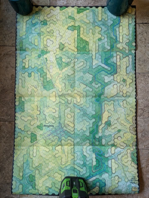 RICK BARBER MAP of Antietam - autographed by Rick £9.54 - PicClick UK