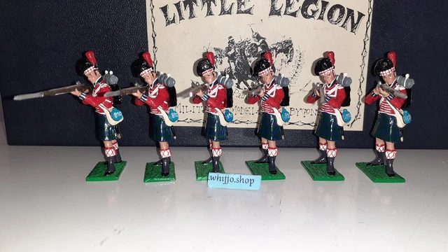 LITTLE LEGION NAPOLEONIC Waterloo 42nd Black Watch Highlanders Wb9 Box ...