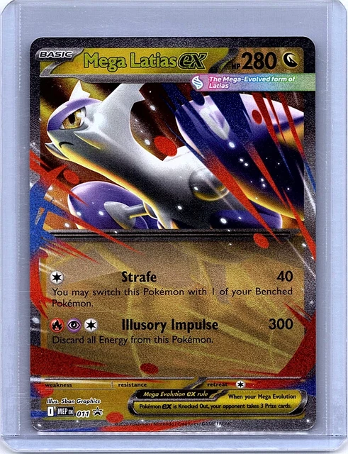 POKEMON MEGA EVOLUTION ME01 - Mega Latias ex - Black Star Promo - 011 £ ...