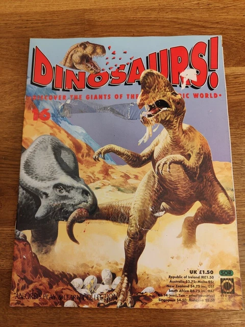 MAGAZINE - ORBIS Dinosaurs Discover... Prehistoric World Magazine Part ...