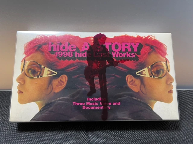 VHS TAPE HIDE A STORY 1998 hide Last Works XJAPAN Visual kei music band ...