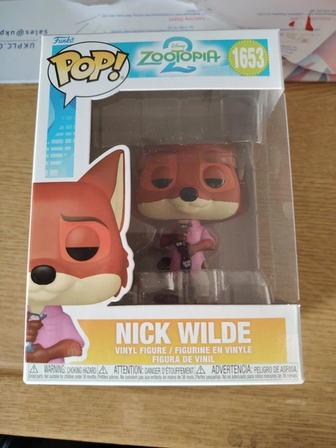FUNKO POP ZOOTOPIA 2 Nick Wilde 1653 With Protective Case £10.80 ...