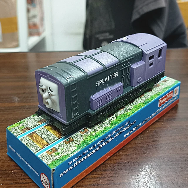 BOX TRACKMASTER THOMAS & Friends Motorized Train -Splatter Head £26.28 ...