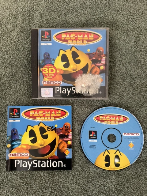 PAC-MAN WORLD - PS1 Playstation 1 Pac Man FREE FAST P&P £17.99 ...
