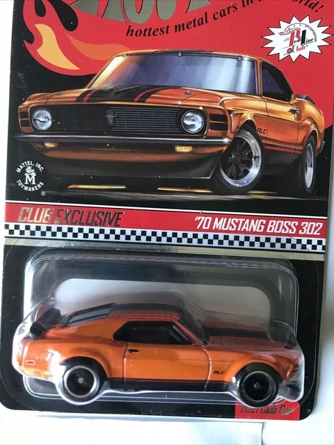 HOT WHEELS 1/64 🇨🇵 Rlc Kit 70 Mustang Boss 302 New In Box EUR 82,95 ...