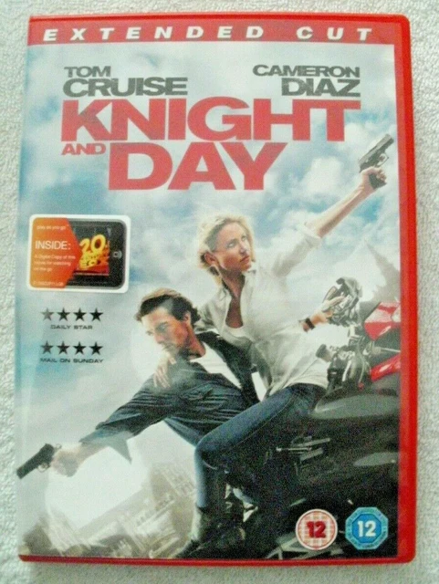 EXTENDED CUT KNIGHT And Day Tom Cruise Cameron Diaz 12 2010 Dvd EUR 5 ...