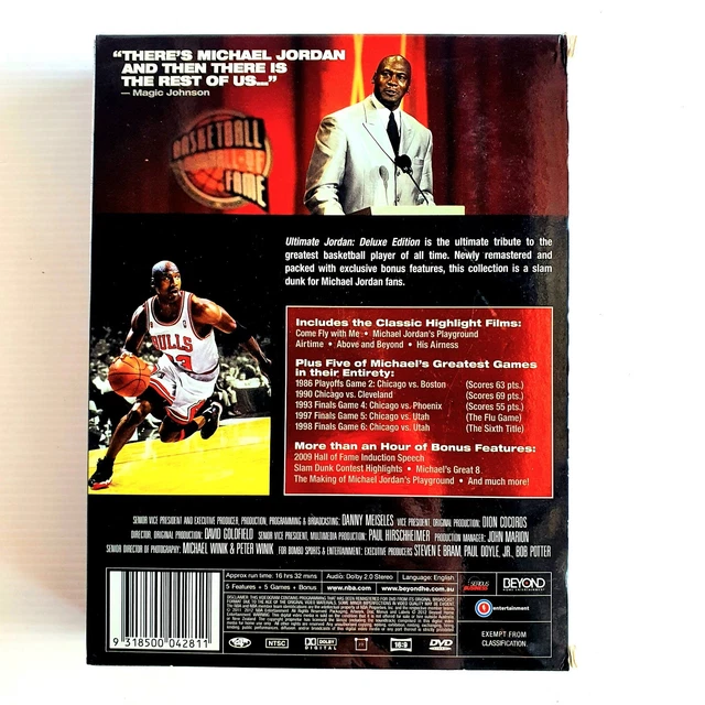 ULTIMATE JORDAN | Deluxe Edition DVD 7 Disc Gift Set Michael Jordan ...