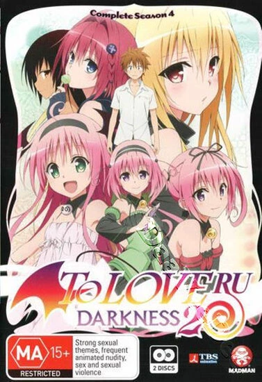 TO LOVE-RU: DARKNESS - Complete Season 4 NEW PAL Cult 2-DVD Set Misato ...