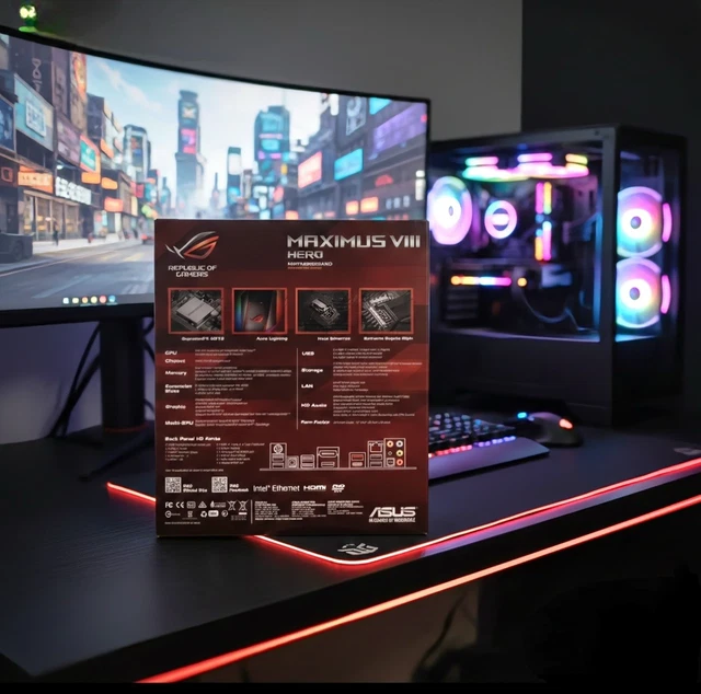 ASUS ROG MAXIMUS VIII Hero Motherboard | Z170 LGA 1151 | Tested Working ...