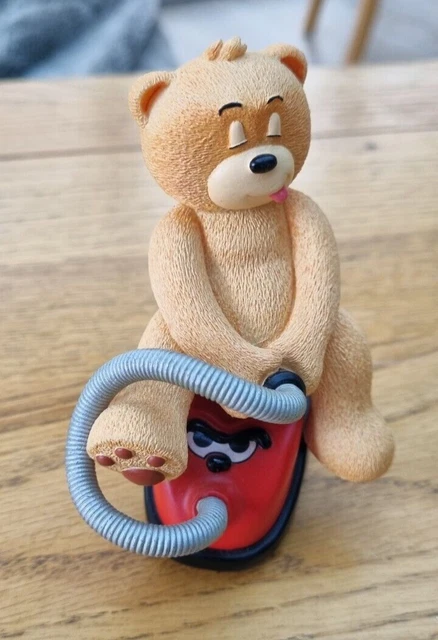 BAD TASTE BEARS Henry Vacuum Cleaner Resin Teddy Bear Figure £28.00 ...