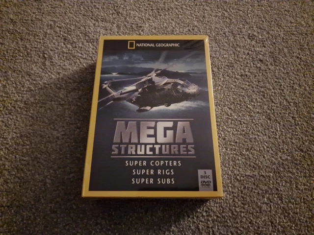 NATIONAL GEOGRAPHIC MEGASTRUCTURES Box Set DVD Sealed 2010 EUR 9,11 ...